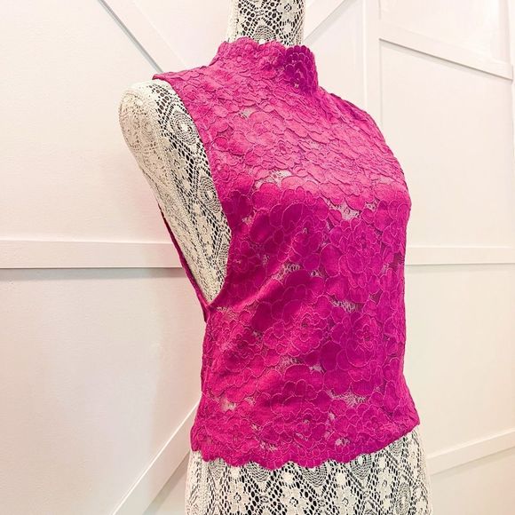 Free People | Tops | Intimately Free People Turtle Neck Purple Lace ...